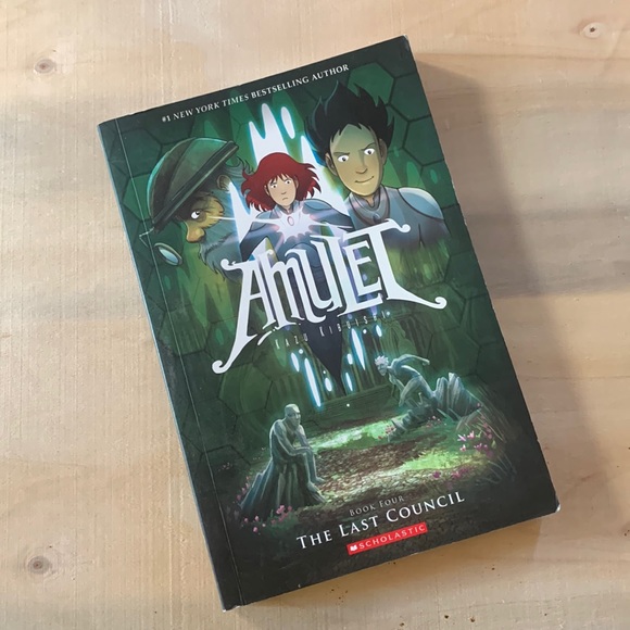 Scholastic | Other | Amulet Book Four The Last Council By Kazu Kibuishi ...